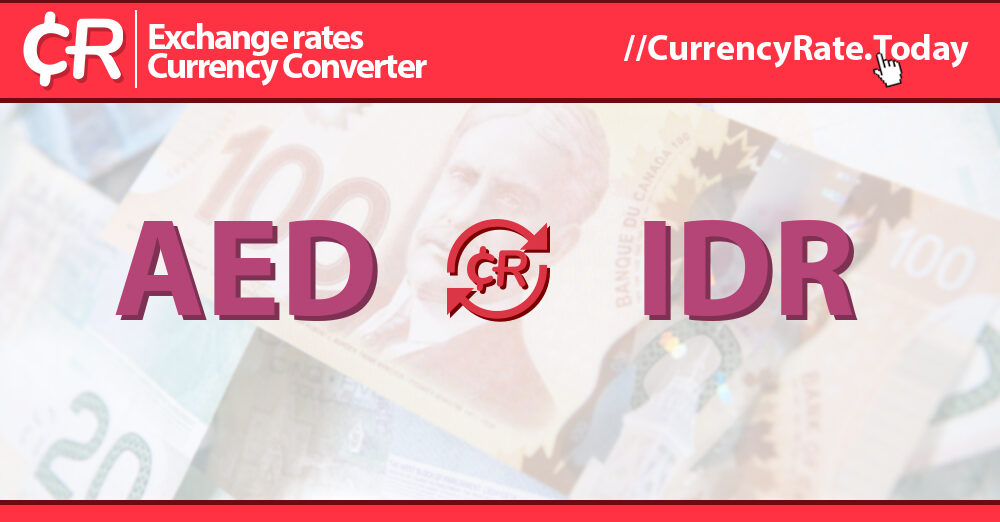 12500 Dirhams (AED) to Rupiahs (IDR) - Currency Converter