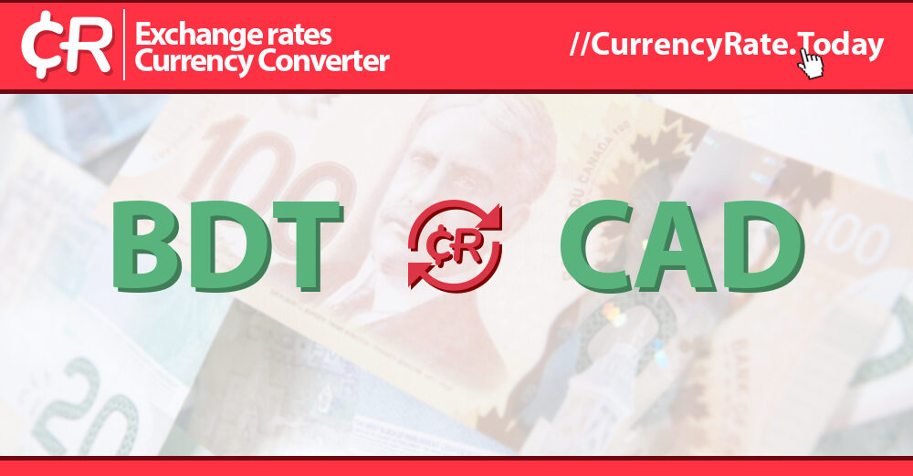 Live Taka To Canadian Dollars Exchange Rate 1 BDT CAD Today Live Taka To Canadian Dollars Exchange Rate 1 BDT CAD Today