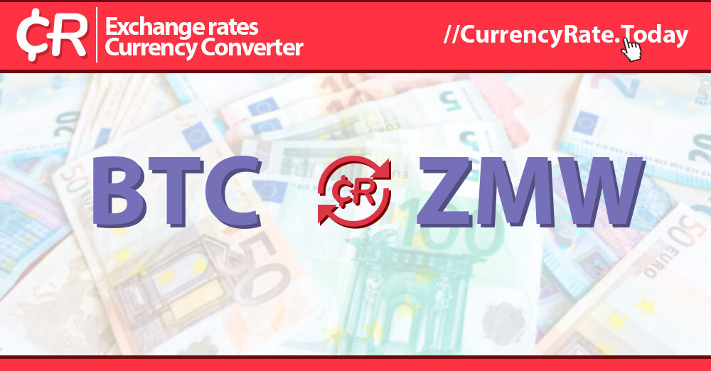 Live Bitcoin to Kwacha Exchange Rate - ₿ 1 BTC/ZMW Today