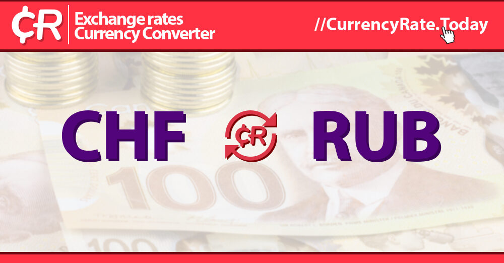 Schweizer Franken In Russischer Rubel 1 CHF RUB Wechselkurse