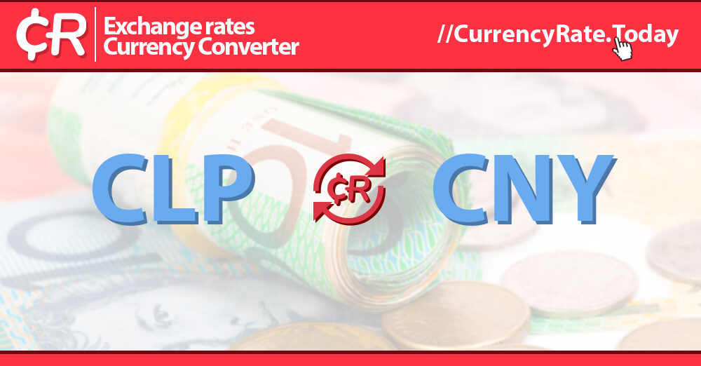 4500 Peso Chileno (CLP) a Yuan Chino (CNY)