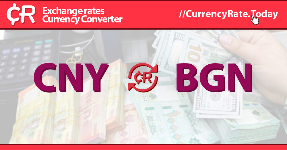 6880 Renminbi (CNY) to Bulgarian Leva (BGN) - Currency Converter