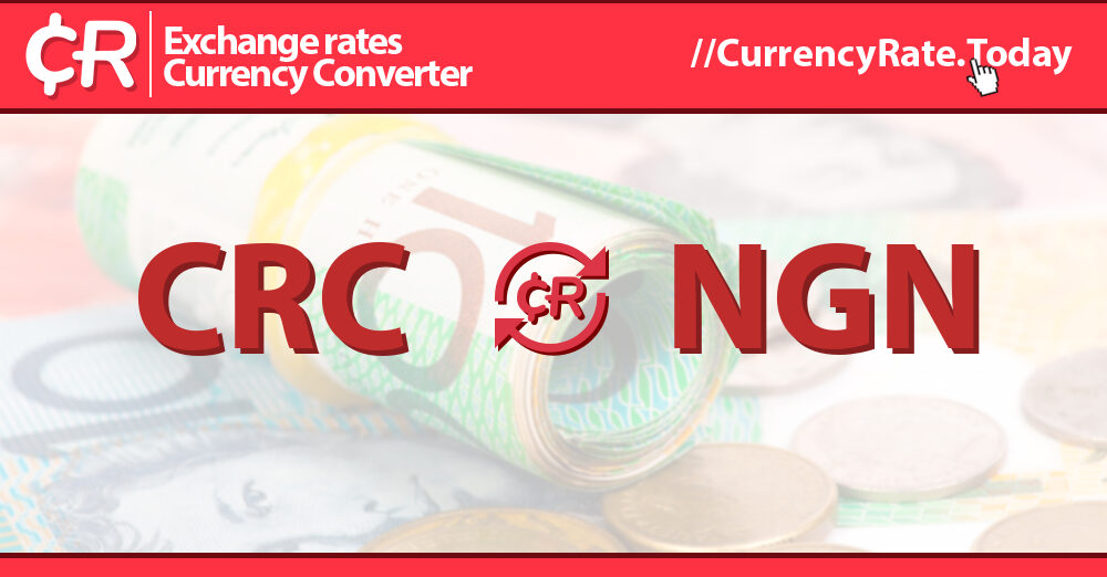 447000 Colons (CRC) to Naira (NGN) - Currency Converter