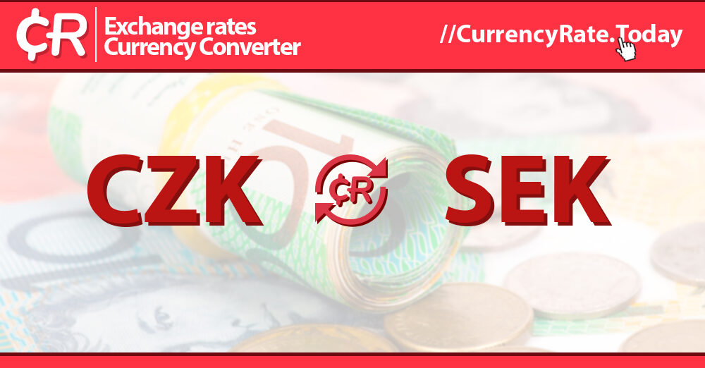 115 Korunas CZK To Swedish Kronor SEK Currency Converter