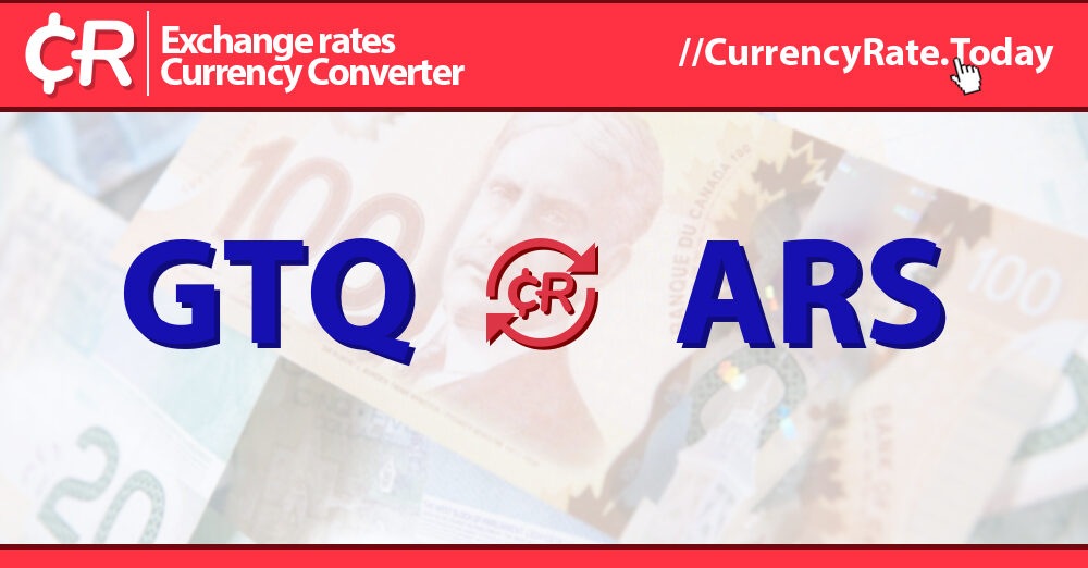 350 Quetzal De Guatemala (GTQ) a En Pesos Argentinos (ARS)