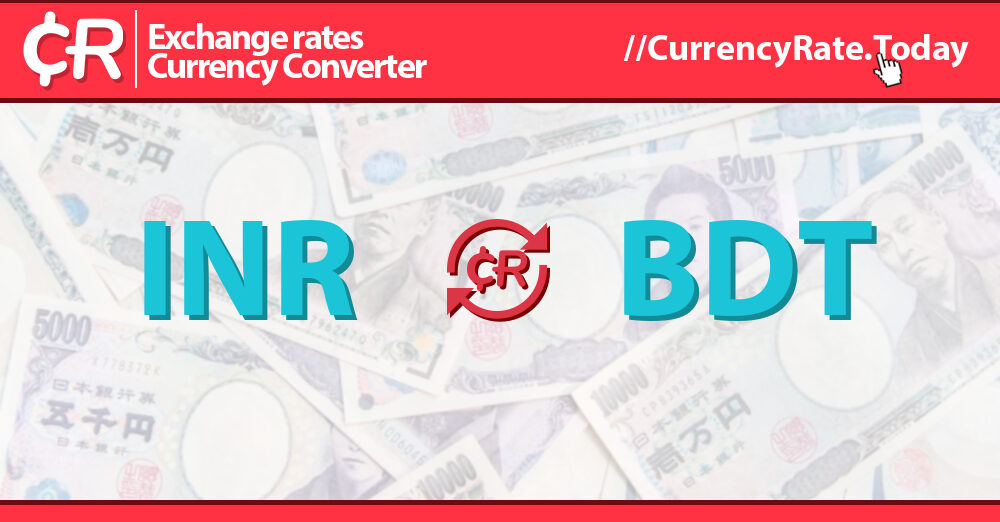 660 Indian Rupees INR To Taka BDT Currency Converter