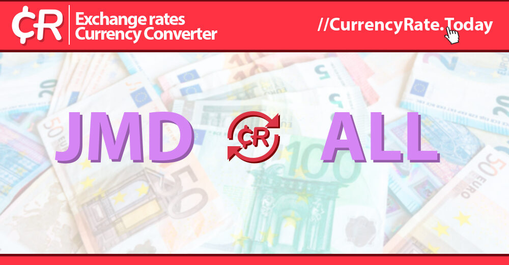860 Jamaican Dollars (JMD) to Leks (ALL) - Currency Converter