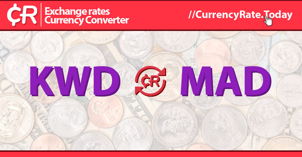 80 KWD En MAD Convertir Dinar Kowe tien Le Dirham Marocain
