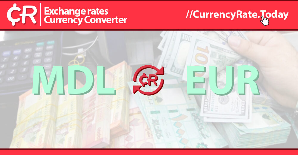 498 Moldovan Lei MDL To Euros EUR Currency Converter