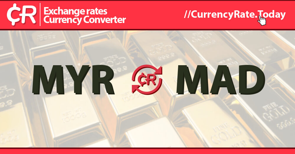 630 MYR en MAD - convertir Ringgit De Malaisie à Le Dirham Marocain