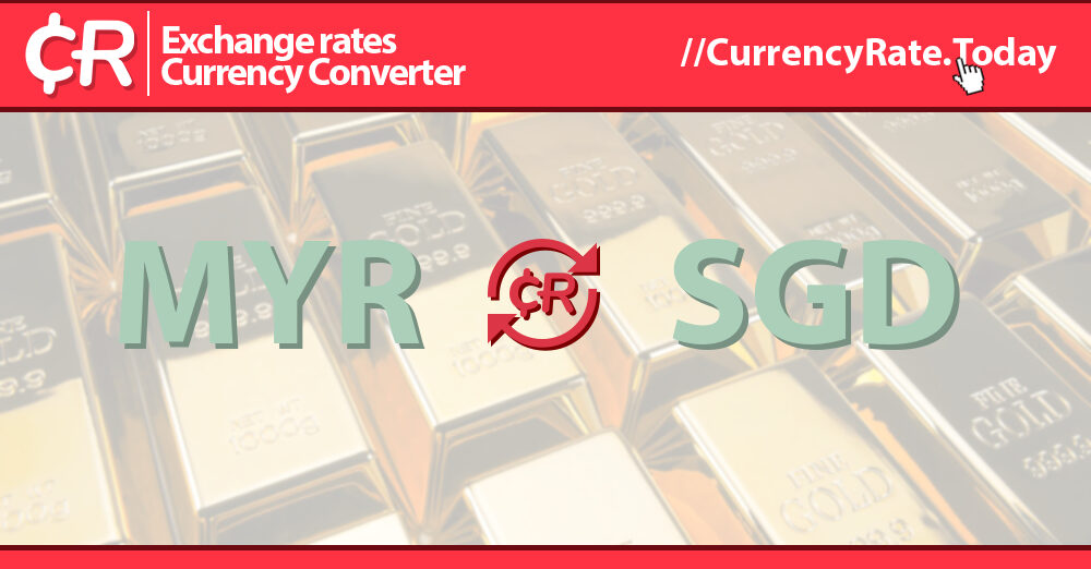 2800 Ringgit MYR To Singapore Dollars SGD Currency Converter