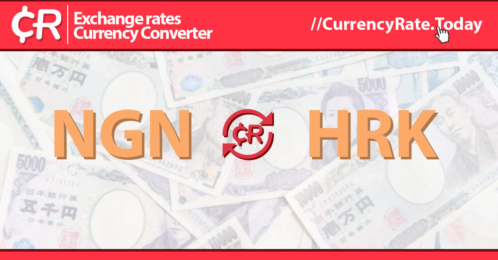 295 Naira (NGN) to Kuna (HRK) - Currency Converter