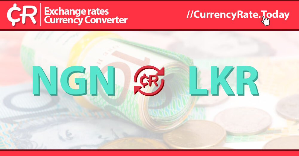 7880 Naira (NGN) to Sri Lankan Rupees (LKR) - Currency Converter