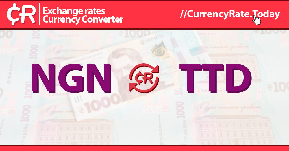25600 Naira (NGN) to Trinidad Tobago Dollars (TTD) - Currency Converter