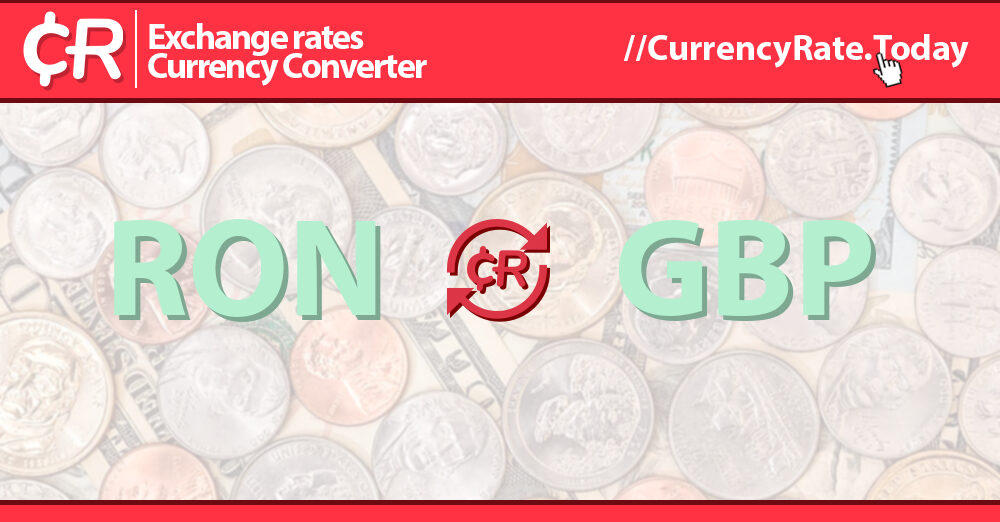 189 Romanian Lei RON To Pound Sterlings GBP Currency Converter