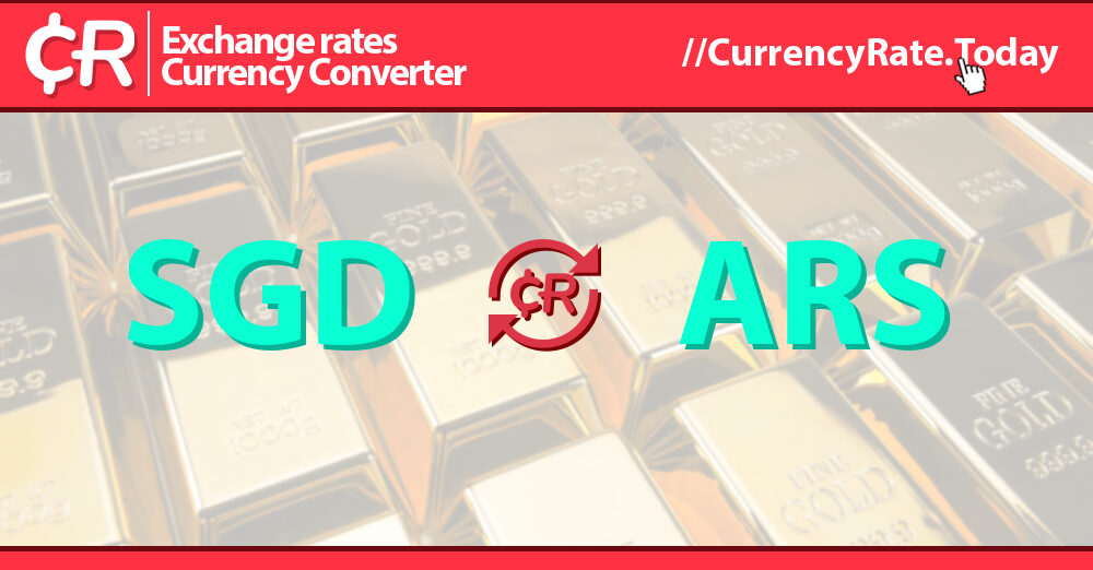 5050 Singapore Dollars (SGD) to Argentine Pesos (ARS) - Currency Converter