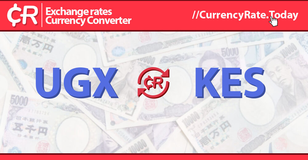 Live Ugandan Shilling To Kenyan Shillings Exchange Rate Sh 1 UGX KES