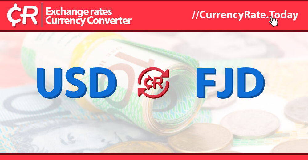 50 US Dollars (USD) to Fiji Dollars (FJD) - Currency Converter