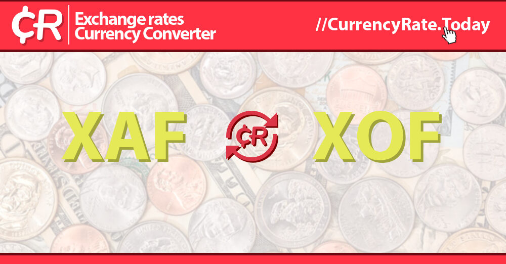 50 XAF En XOF Convertir Franc CFA BEAC Francs CFA BCEAO