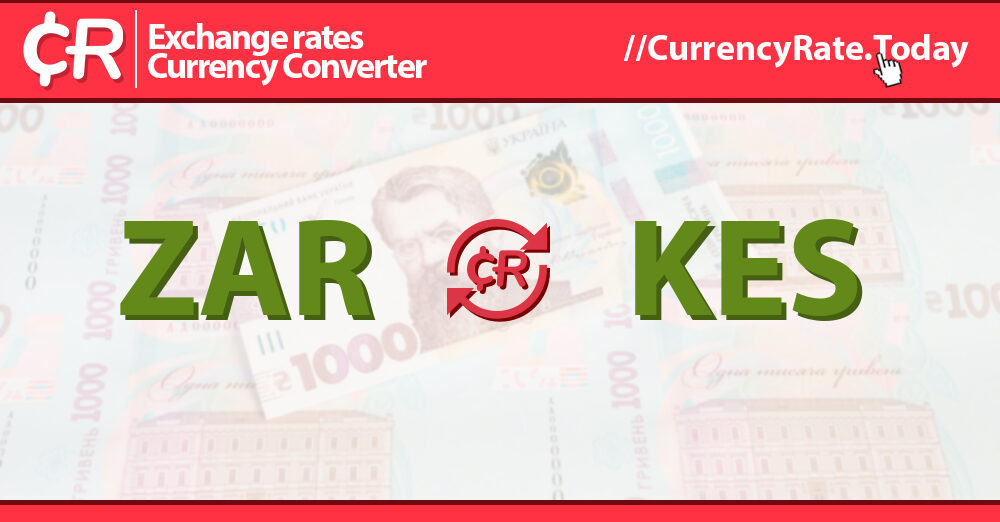 Live Rand To Kenyan Shillings Exchange Rate R 1 ZAR KES Today